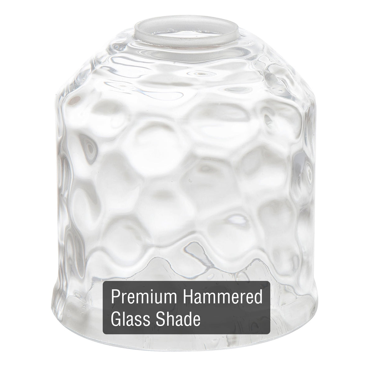 5" Clear Water Glass Shades / Replacement Glass for pendant lights and ...